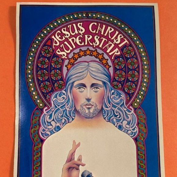 Art | Vintage Jesus Christ Superstar 1971 Decca Poster Sticker | Poshmark